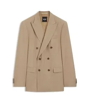 BOSS Slim-fit Virgin Wool Serge Jacket