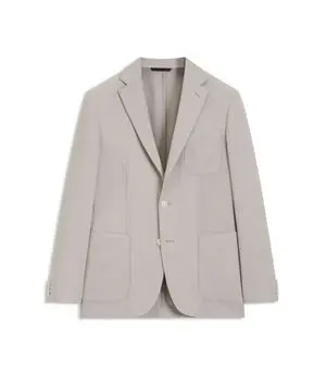 BOSS Slim-fit Blazer In Micro-patterned Virgin Wool