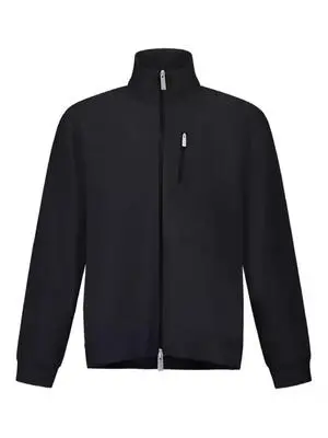 Herno Zip-fastening High Neck Sweatshirt - Black