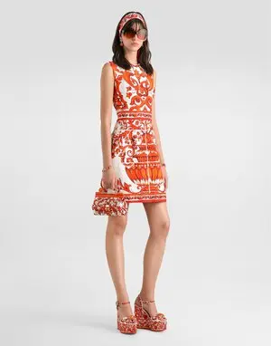 Dolce & Gabbana Majolica-print Dress