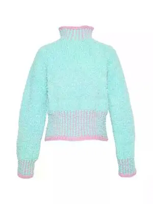 SOPHIA WEBSTER Marceline Intarsia-knit Sweater