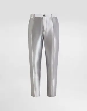 Dolce & Gabbana Silk Shantung Trousers