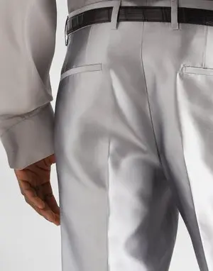 Dolce & Gabbana Silk Shantung Trousers