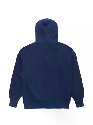 BLUE BLUE Indigo Dyed Knitted Hoodie