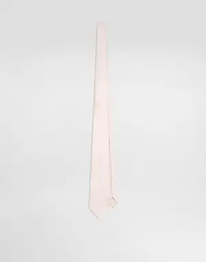 Dolce & Gabbana Dolce & Gabbana Silk Twill Neck Tie Pink