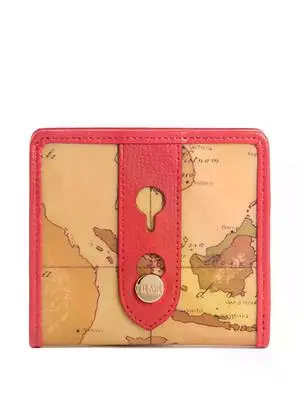 ALVIERO MARTINI 1° CLASSE Geo Classic Bi-fold Wallet - Neutrals