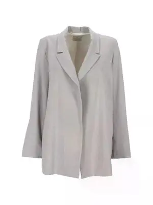 Marella Notch Lapel Jacket - Grey