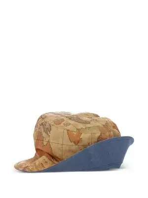 ALVIERO MARTINI 1° CLASSE Geo Map Reversible Bucket Hat