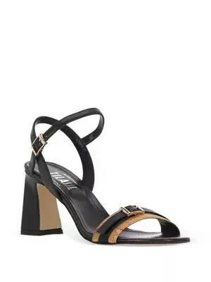 ALVIERO MARTINI 1° CLASSE Geo Map Buckle-fastening Sandals