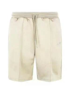 LES DEUX Logo-embroidered Drawstring Shorts