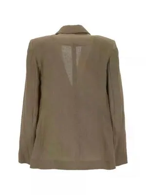 Marella Single-breasted Linen Blazer