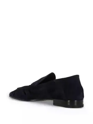 ORTIGNI Ruched Penny Loafers