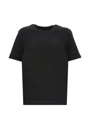 Majestic Filatures Cotton Crew Neck T-shirt - Black