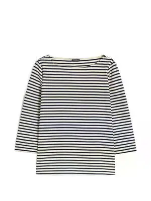 PENNYBLACK Marinière Striped Boat Neck T-shirt
