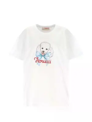 Fiorucci Graphic Print Cotton T-shirt Dress