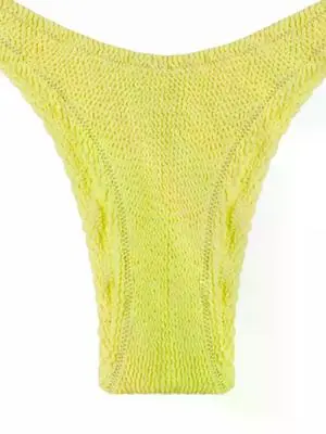 REINA OLGA Ginny Crinkled Bikini Bottoms