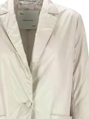 EMMA E GAIA Padded Notched Lapel Jacket