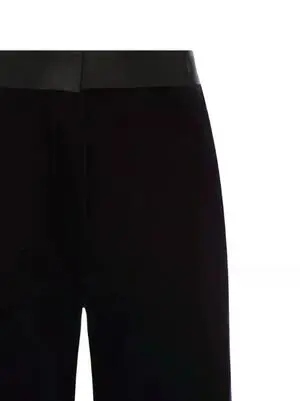 Victoria Beckham Alina Straight Leg Trousers - Blue