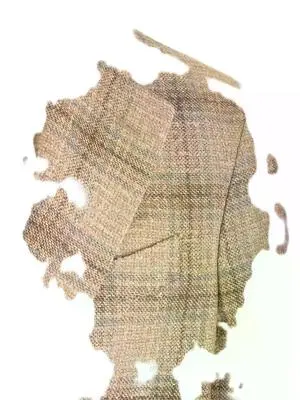AL DUCA D’AOSTA 1902 Tartan-check Notched-lapel Blazer