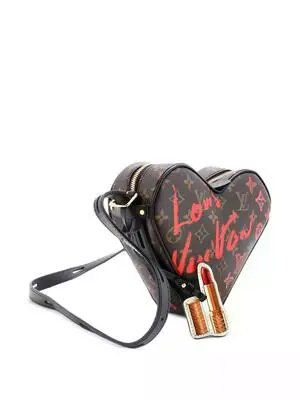 LOUIS VUITTON Limited Edition Fall In Love Monogram Canvas Crossbody Bag - Brown