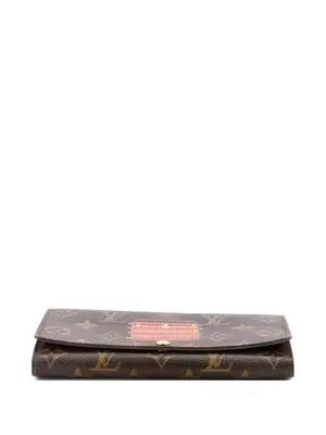 LOUIS VUITTON Vintage Sarah Wallet Monogram Canvas Small Wallets