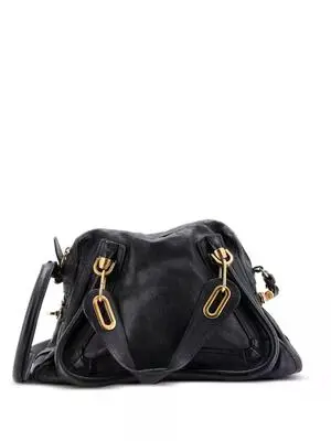 Chloé Paraty Quilted Leather Shoulder Bag - Black