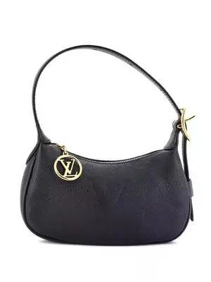 LOUIS VUITTON Monogram Empreinte Giant Mini Hobo Bag - Black