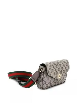 Gucci Ophidia Gg Coated Canvas Mini Shoulder Bag