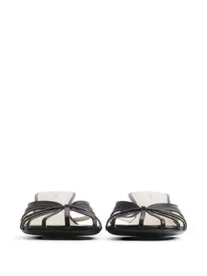 MUGLER Knot-detail Mules