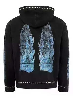 WHO DECIDES WAR Kangaroo Pocket Hoodie - Black
