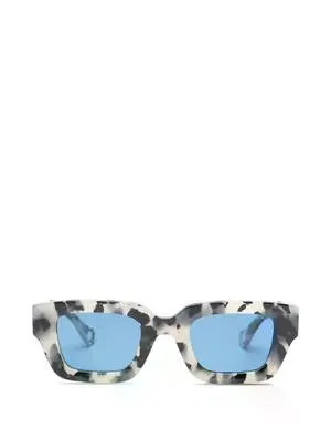 CHARLES JEFFREY Topsy Turvy Rectangle Sunglasses