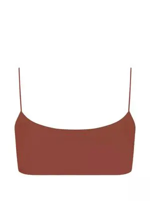 Myra Swim Desi Bikini Top - Brown