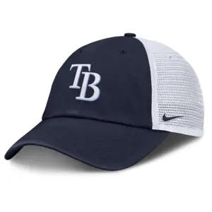 Nike Tampa Bay Rays Club Trucker Adjustable Hat - Blue