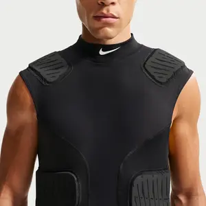Nike Pro Hyperstrong 4-pad Compression Top - Black