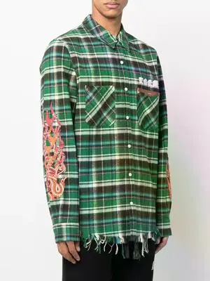 Amiri X The Great City Workshop Checked Shirt