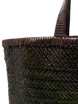 Manebí Woven Leather Tote Bag
