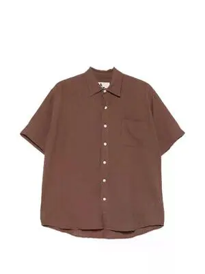 LA PAZ Short-sleeve Button-down Shirt