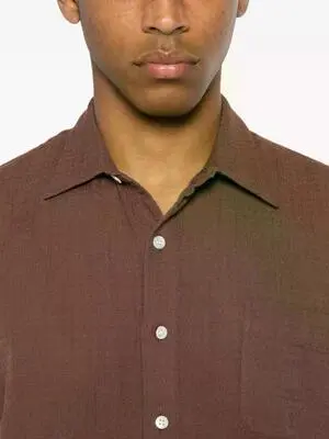 LA PAZ Short-sleeve Button-down Shirt