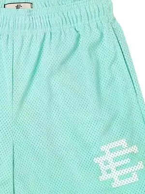 ERIC EMANUEL Ee Logo-print Mesh Shorts - Green