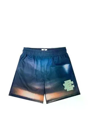 ERIC EMANUEL Basic Mesh Shorts - Blue