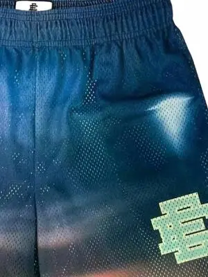 ERIC EMANUEL Basic Mesh Shorts - Blue