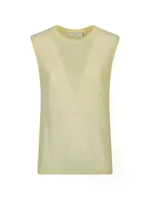 IRO PARIS Gloriana Distressed Sleeveless Top - Yellow
