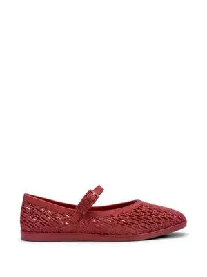 Melissa Harper Perforated Ballet Flats