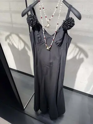 Chanel Coco Beach Dress With Floral Straps