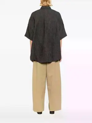JAN JAN VAN ESSCHE Striped Short-sleeve Shirt