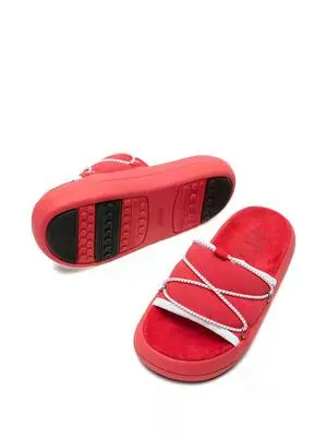 Moon Boot Icon Rope Detail Platform Sandals