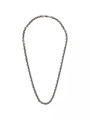 Chrome Hearts Paper Chain Necklace - Silver