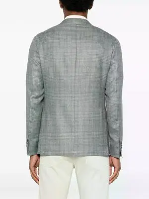 Canali Check-pattern Blazer
