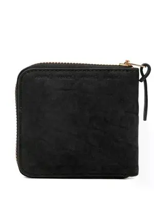 Visvim Logo-debossed Zip-around Wallet - Black