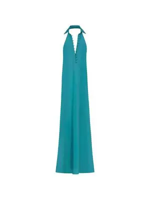 TALLER MARMO Barbara Maxi Dress - Blue